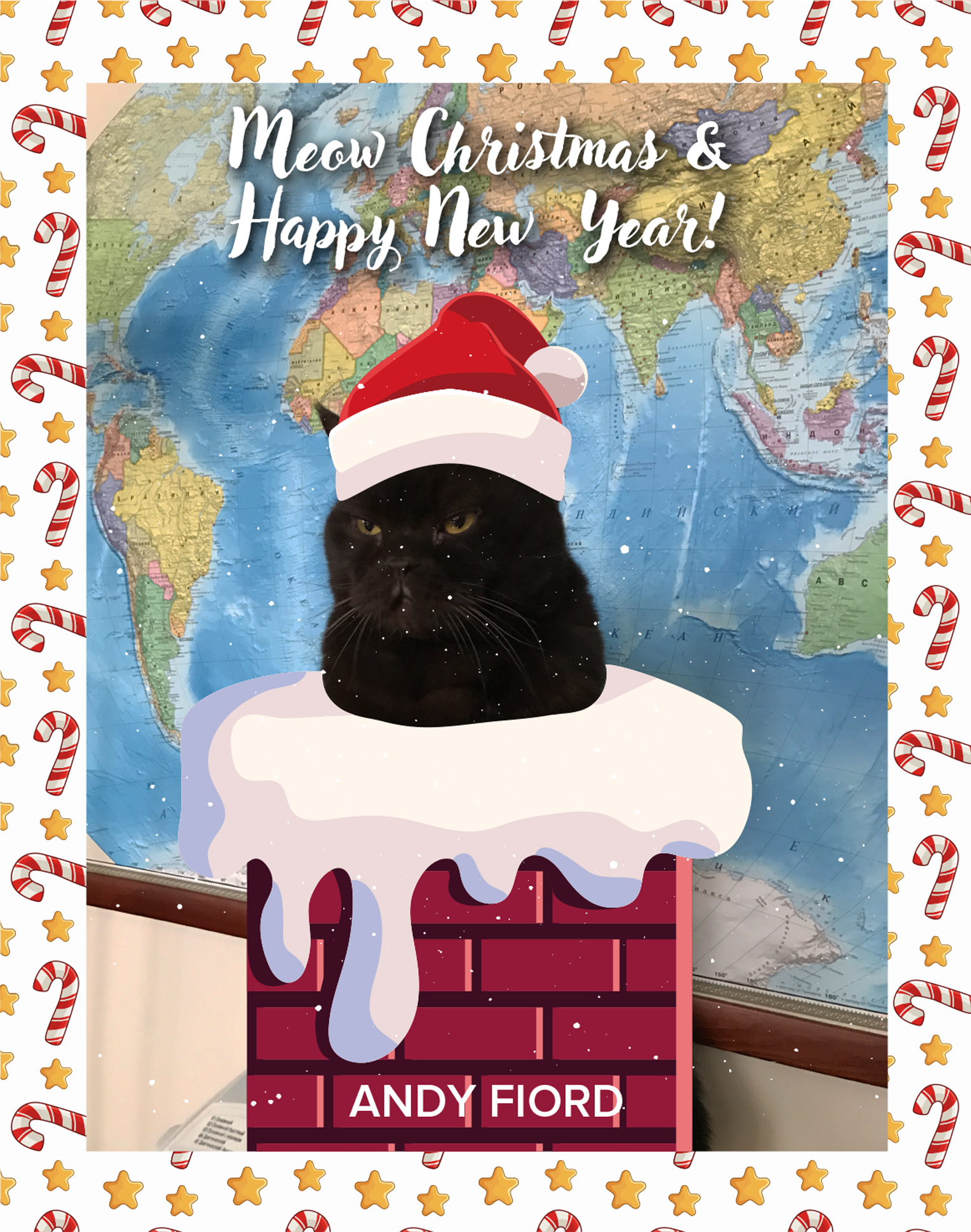 Merry Christmas from our fluffy family to yours! — Andy Fiord Production